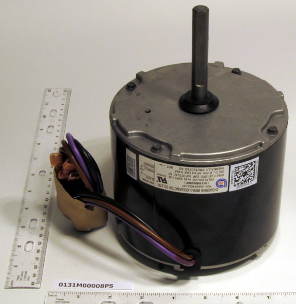 GOODMAN 0131M00430SF. 208/230V CONDENSER FAN MOTOR, 1/3 HP, 1 SP, 6 PL ...